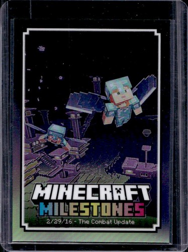 2024 Panini Minecraft The Combat Update Milestones #2 | eBay