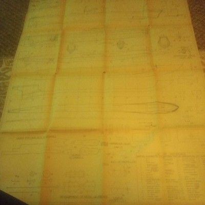 Model Maker Plans Blueprint nautilus 28 rubber driven submarine | eBay UK
