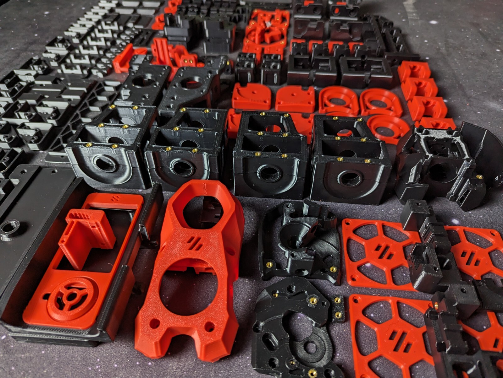 Voron 2.4 R2 Full ASA Printed Parts Kit Multi Colors + Stealthburner ...