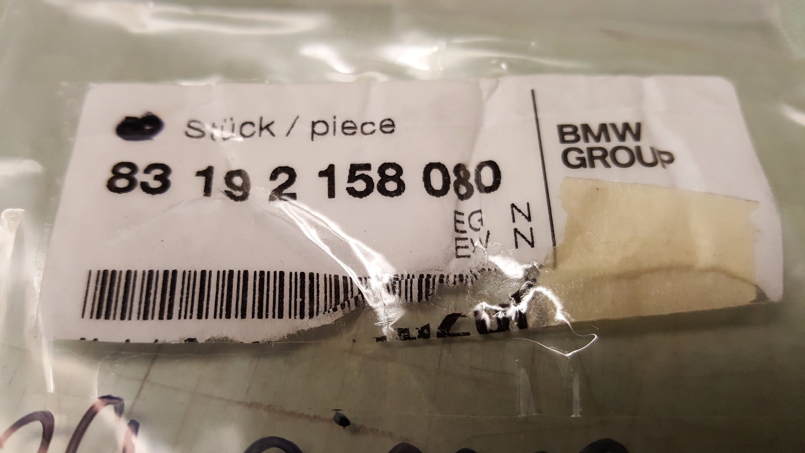 BMW 83192158080 Genuine OEM Quarter Panel Rivet for sale online | eBay UK