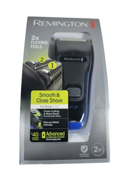 Remington F3 Comfort Series F3000 Cordless Rechargeable Men's Foli ...