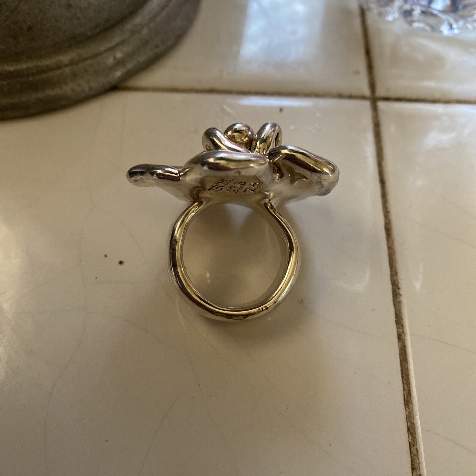 OR PAZ PZ Israel Sterling Silver .925 Huge Single Ros… - Gem