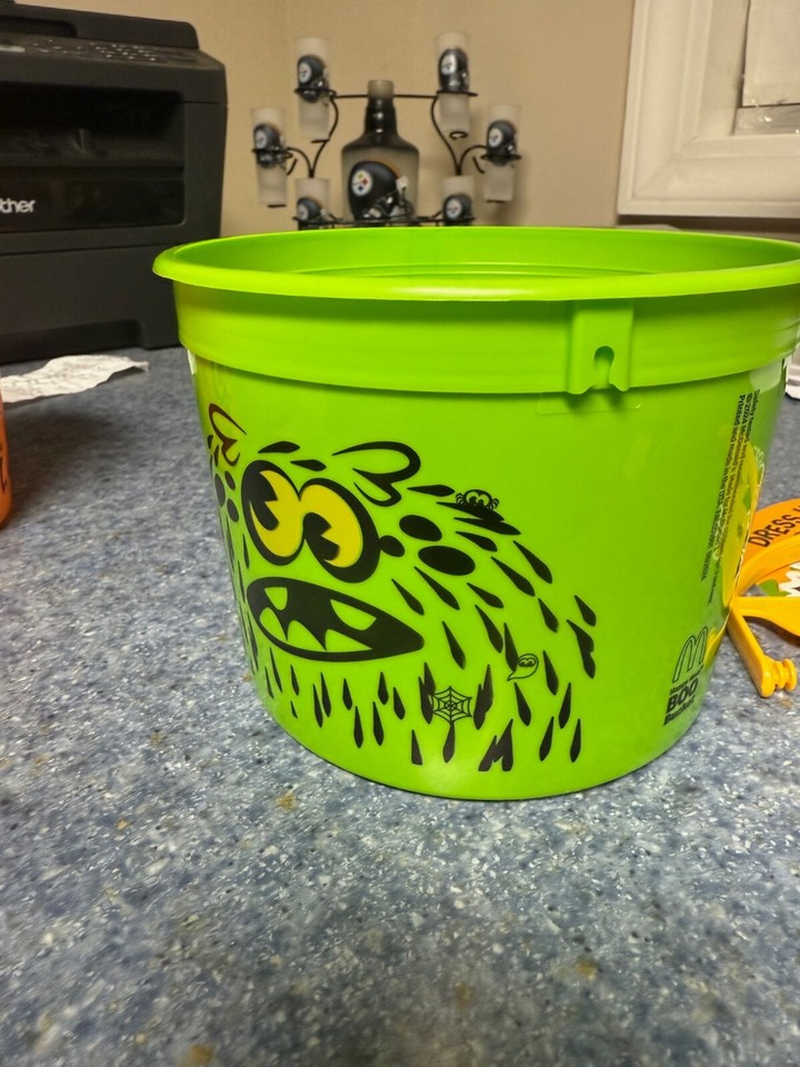 2024 McDONALD'S Halloween Bucket Pail Classic Boo Buckets HAPPY MEAL ...