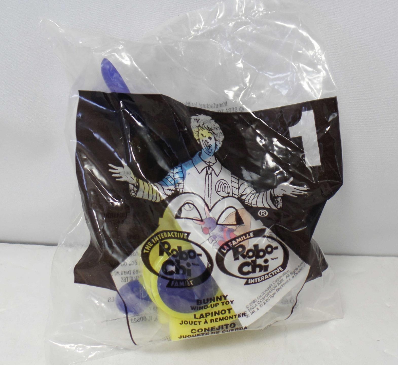 2002 Robo-Chi Interactive Family Bunny #1 McDonald's Happy Meal Toy ...