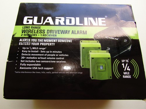 Guardline Long Range Wireless Driveway Motion Detector Alarm | eBay