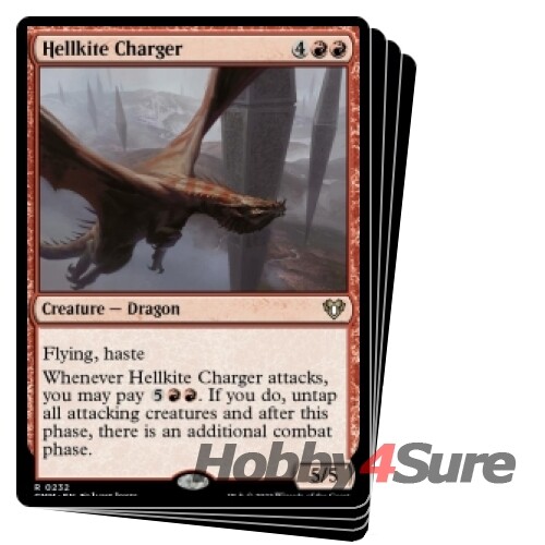Hellkite Charger X4 M/NM Magic: The Gathering MTG Commander Masters | eBay