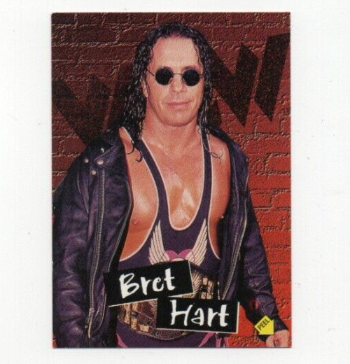 1998 Topps WCW/nWo Retail Stickers Bret Hart | eBay