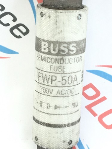 COOPER BUSSMANN BUSS FWP-50A SEMICONDUCTOR FUSE 700VAC/DC 50AMP | eBay