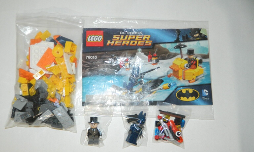 LEGO Batman 76010 THE PENGUIN FACE OFF All Minifigs* Booklets 100% ...