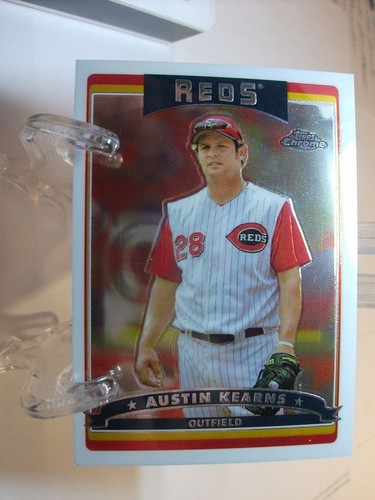 2006 Topps Chrome Baseball #201 - Austin Kearns - Cincinnati Reds (2219 ...