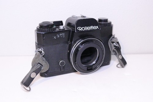 Rolleiflex SL35E SLR 35mm Film Camera For Parts Or Repair As IS Vintage ...