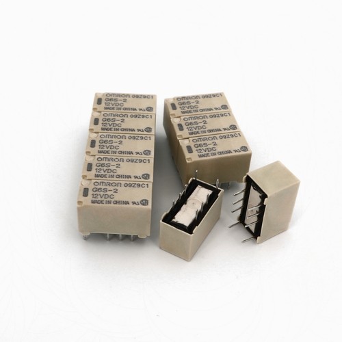 10Pcs OMRON G6S-2 DC12V PCB Mount 8Pin 2-pole DPDT Mini Signal Relay ...