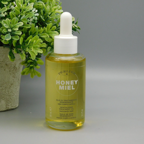 Perlier Honey Miel Revitalizing Treatment Oil for Face, Body & Hair 3.2 ...