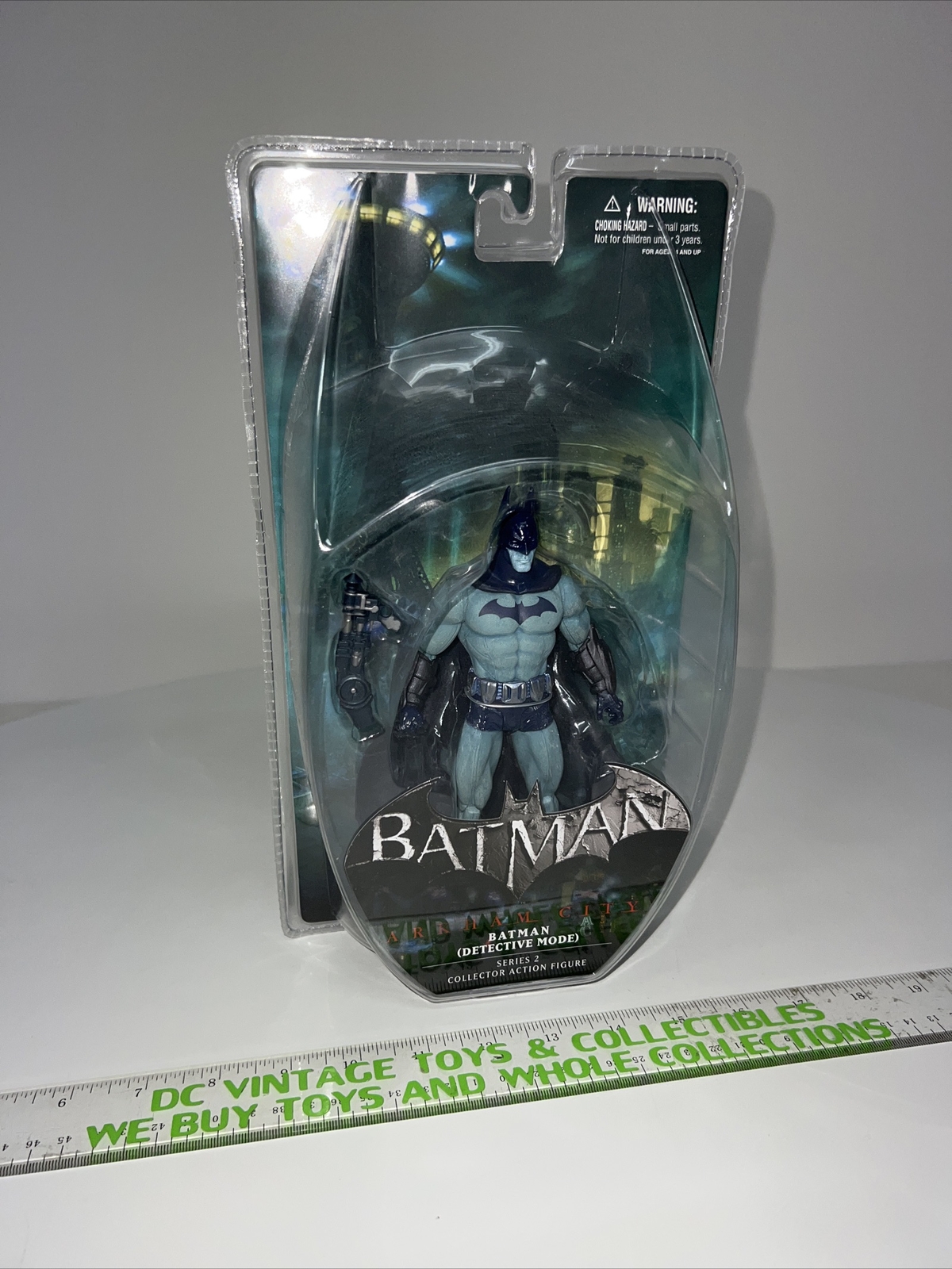 NEW DC DIRECT ARKHAM CITY SERIES 2 BATMAN DETECTIVE MODE VARIANT FIGURE ...