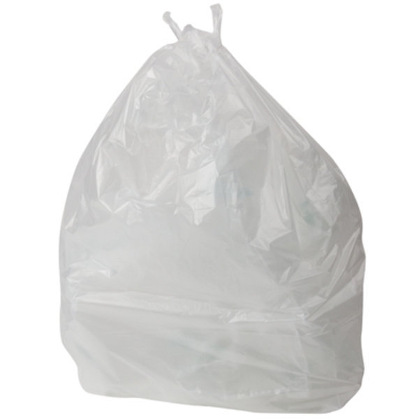 WHITE REFUSE SACKS/BAGS BIN LINERS BAG RUBBISH UK MADE 100G LARGE 18 ...