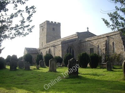 Photo 6x4 Church of St John the Baptist, Stanwick Forcett c2010 | eBay UK