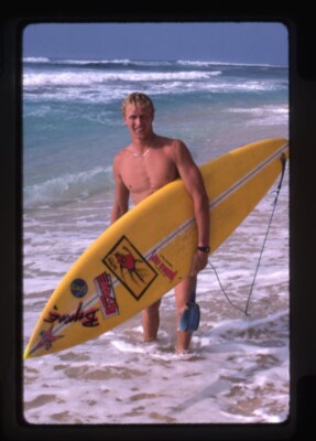 North Shore Matt Adler Laird Hamilton surfboard surf Original 35mm Transparency | eBay