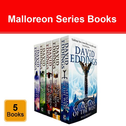 Malloreon Series Books 1 - 5 Collection Set by David Eddings Seeress of ...
