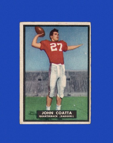 1951 Topps Magic Set-Break # 17 John Coatta LOW GRADE (crease) *GMCARDS ...