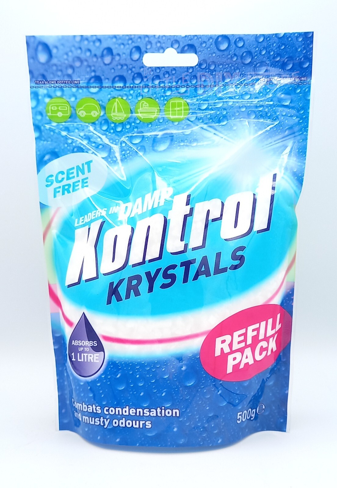 Moisture Trap Refill Kontrol Damp Mould Absorber Krystals Economic Pack ...