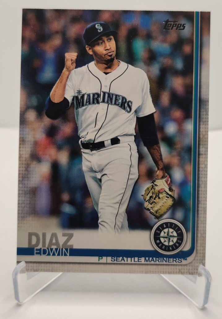2019 Topps Series 1 #299 Edwin Diaz Seattle Mariners baseball card | eBay