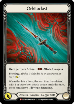 Flesh and Blood - Orbitoclast - Outsiders - MINT/NMINT - EN - FOIL | eBay