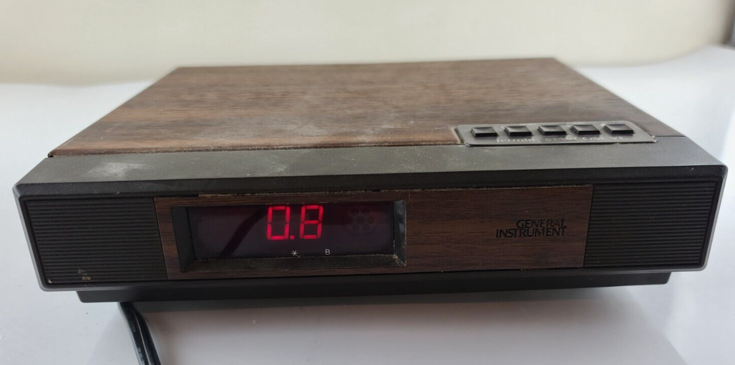 Vintage Jerrold 550 Starcom VI General Instrument CATV Converter | eBay