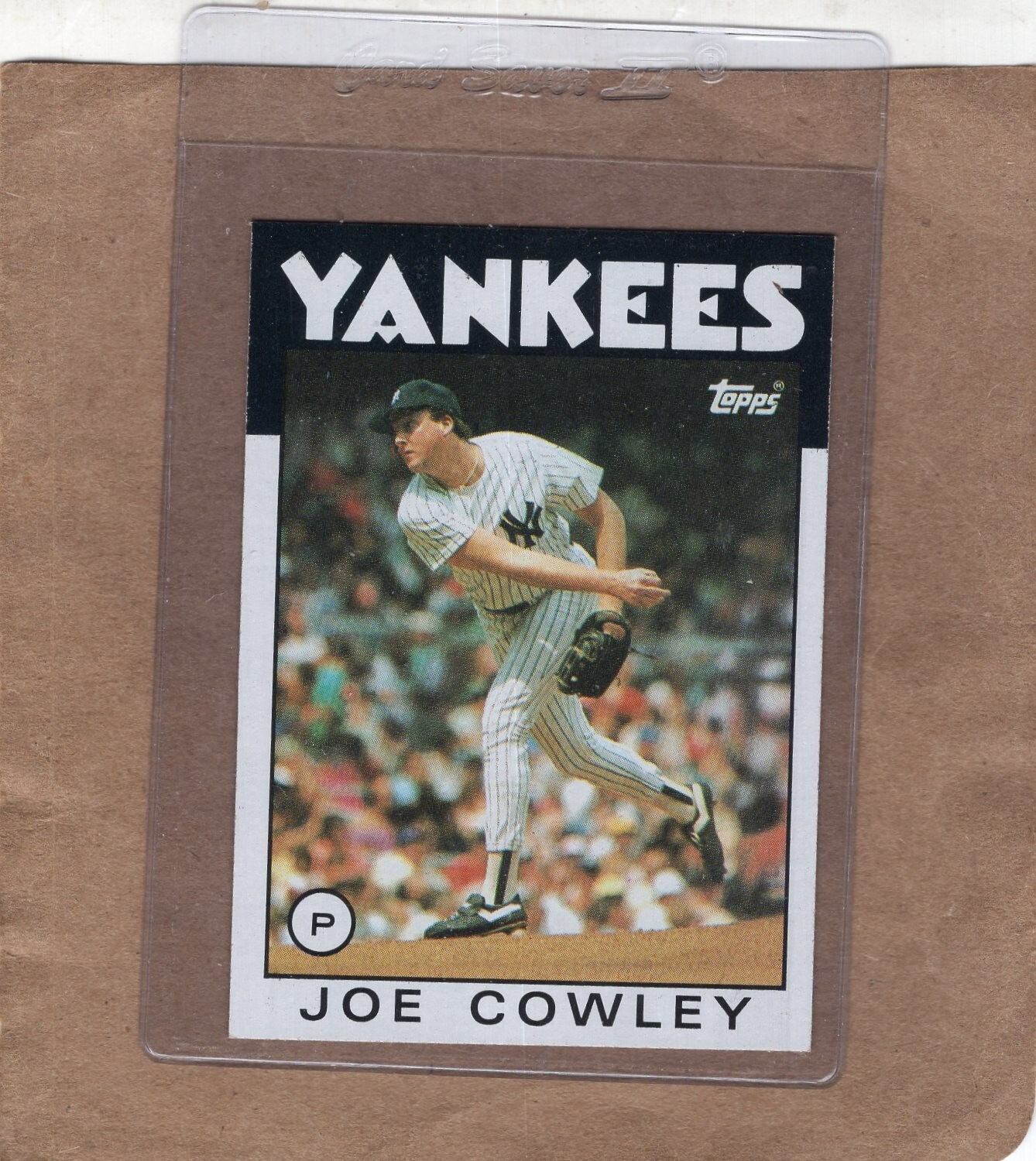 1986 Topps Joe Cowley New York Yankees #427 NrMt | eBay