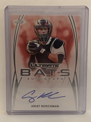 Adley Rutschman 2019 leaf auto rookie card mint condition | eBay