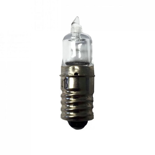 Clear 6v 10w E10 Mini Light Bulb 30mm x 10mm MES Miniature Screw Cap ...