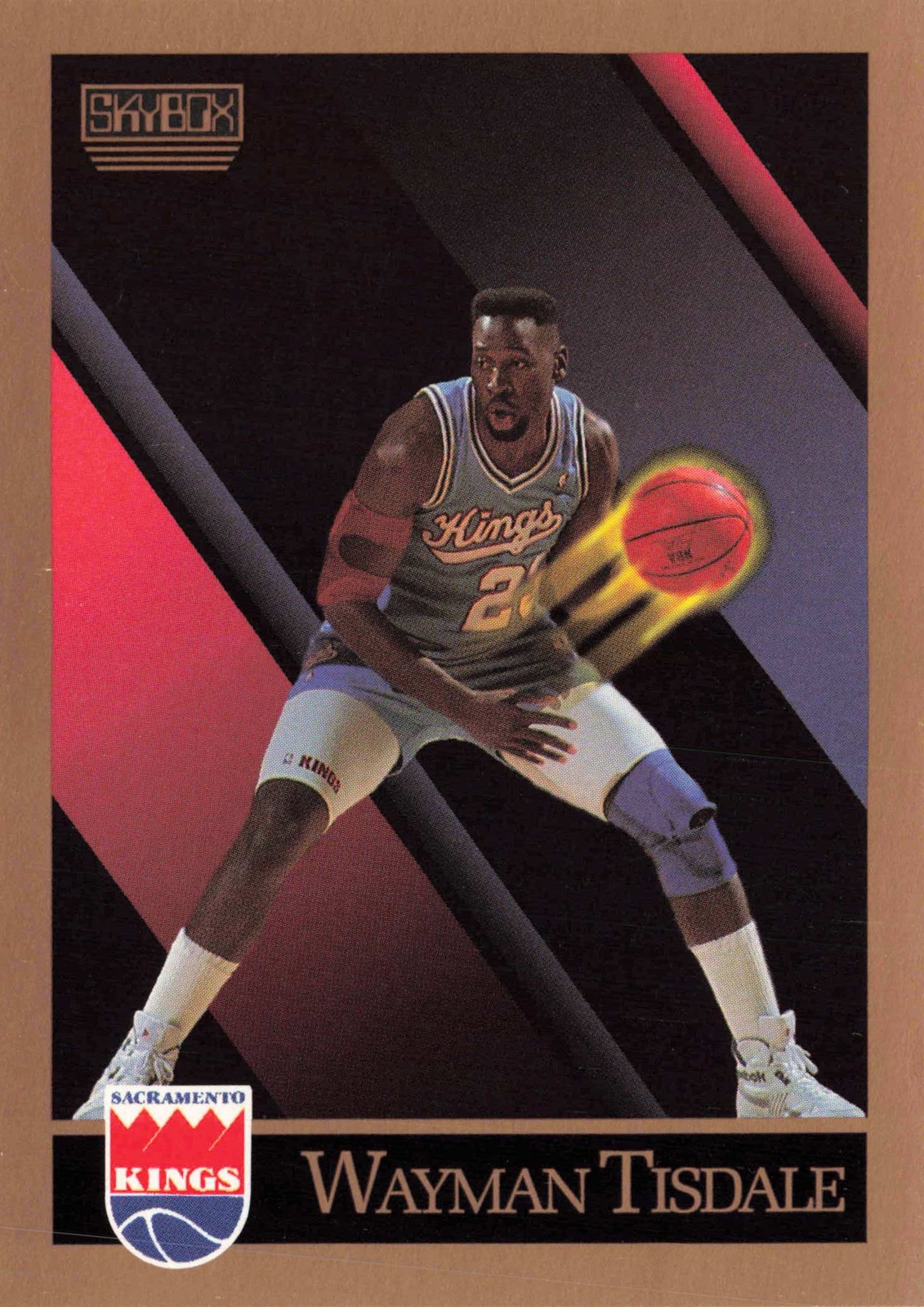 Wayman Tisdale 1990 SkyBox #251 Sacramento Kings | eBay