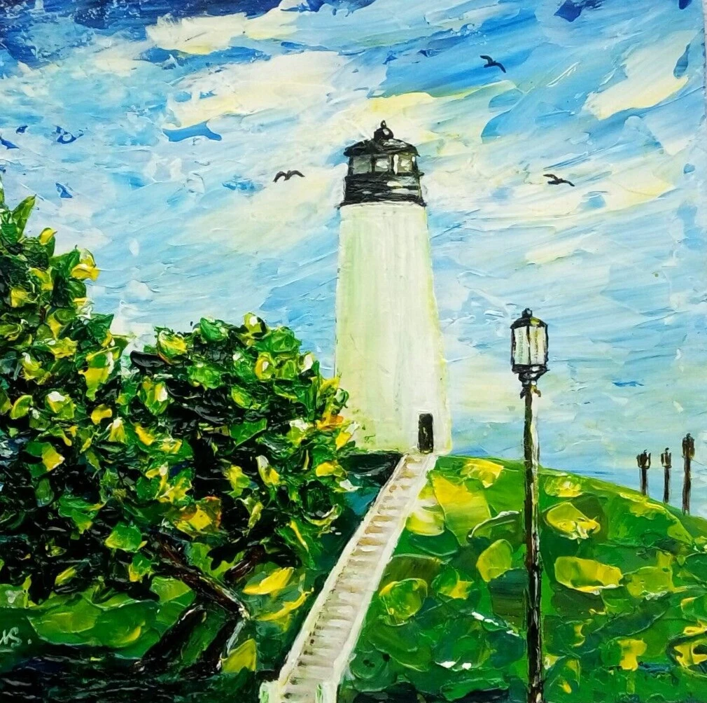 Easy Lighthouse Paintings