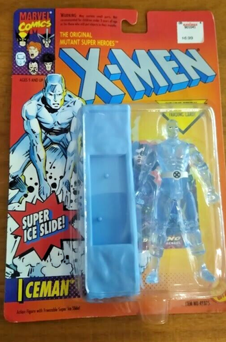 ToyBiz Marvel X-Men Iceman Action Figure 1993 Super Ice Slide New In ...
