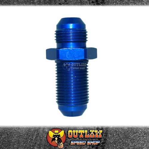 SPEEDFLOW STRAIGHT -4AN BULKHEAD FLARE FITTING - BLUE - SF832-04 ...