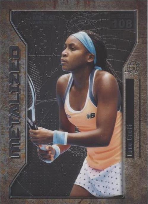 2021 Skybox Metal Universe Champions - Metalized Rookies Coco Gauff ...