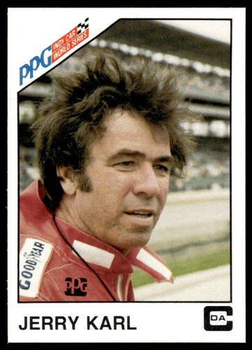 1983-84 CDA PPG Indy Car World Series Jerry Karl #32 | eBay