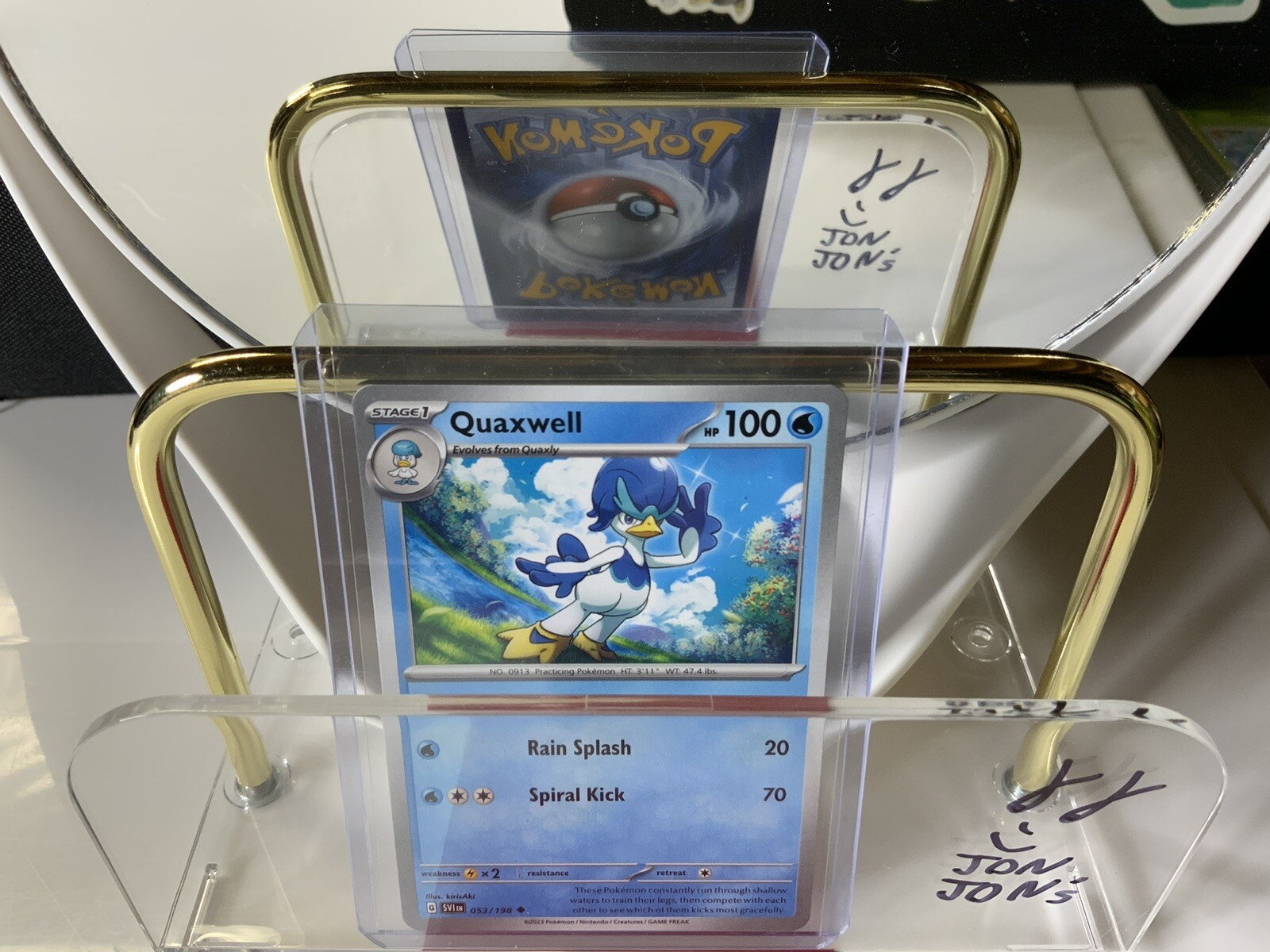 Quaxwell 053/198 Non Holo SV1 Scarlet & Violet Base Set Pokemon Card NM ...