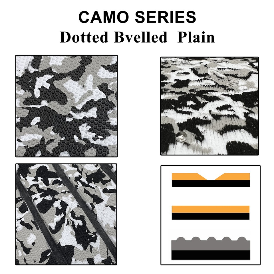 Boat Flooring EVA Foam Decking Sheet Marine Mats , Gray Brown Camo for ...