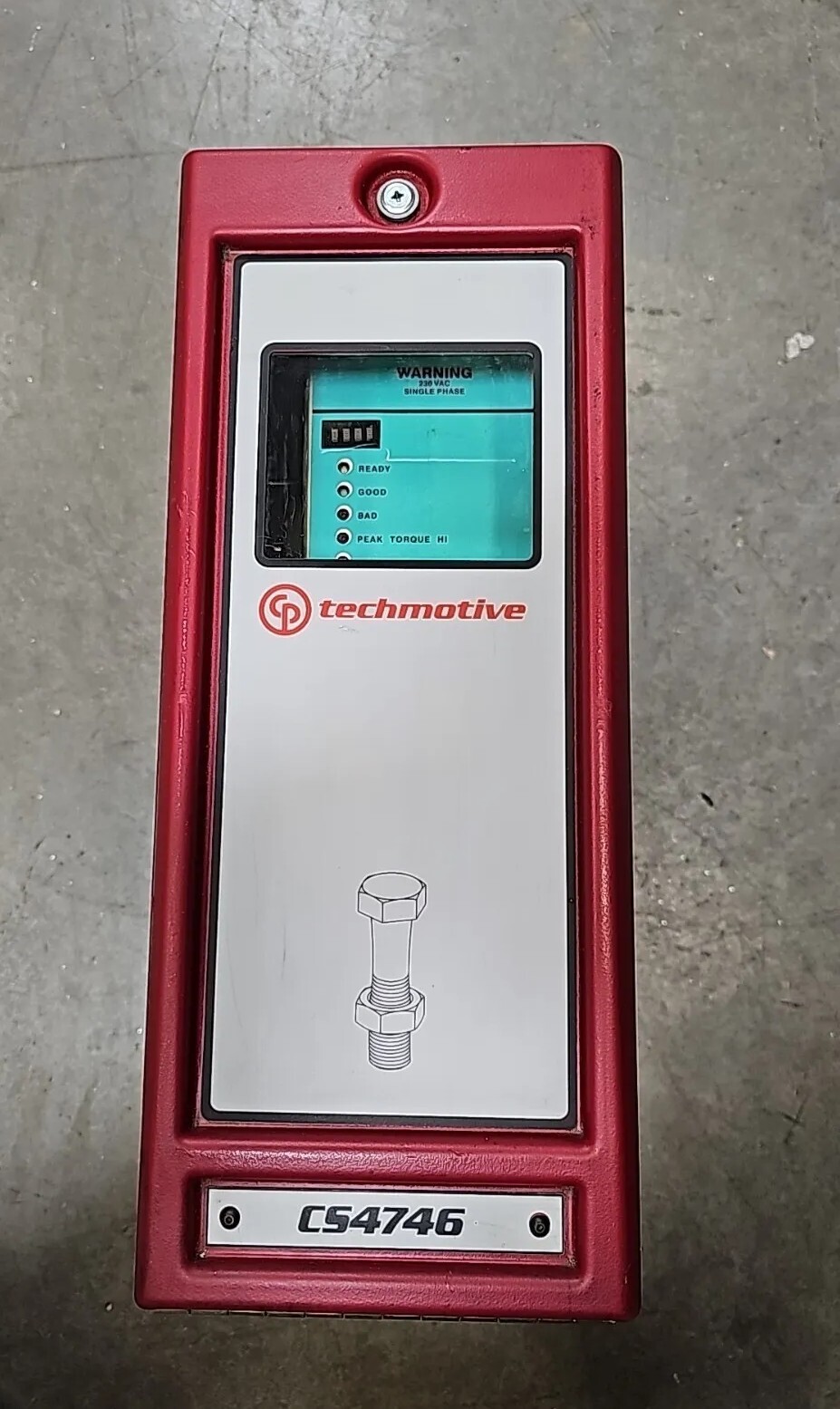 TECHMOTIVE TORQUE CONTROLLER CS4746 C4746A01V216 P/N 49-4100-01C5LD ...