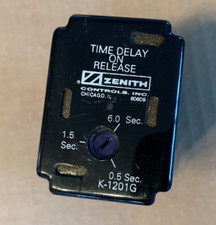 Ge+Zenith+K-1201+Automatic+Transfer+Switch+Time+Delay+Relay+Tested+and ...
