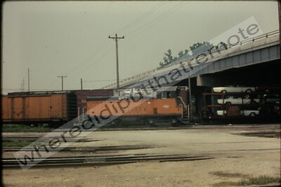 Original Slide Milwaukee Road MILW No. 652 EMD SW1200 McCook ILL 6-1969 ...
