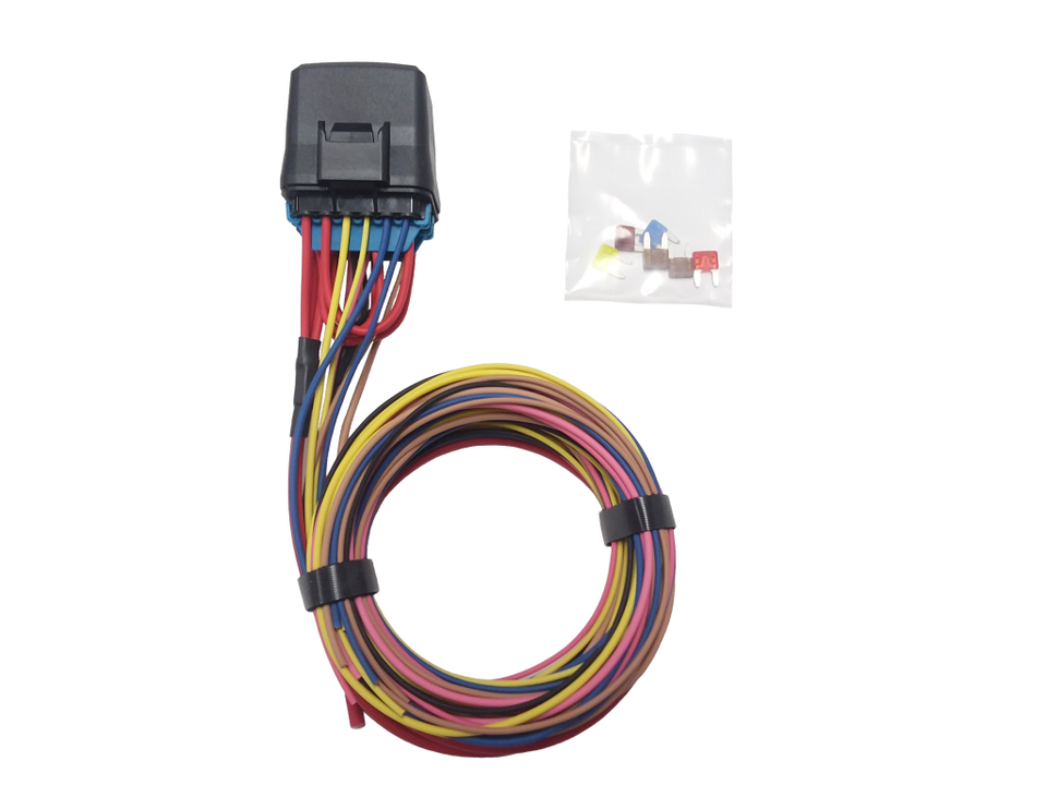 GEP Universal Pre-wired Waterproof Mini Fuse Relay Panel Box Holder 80 ...