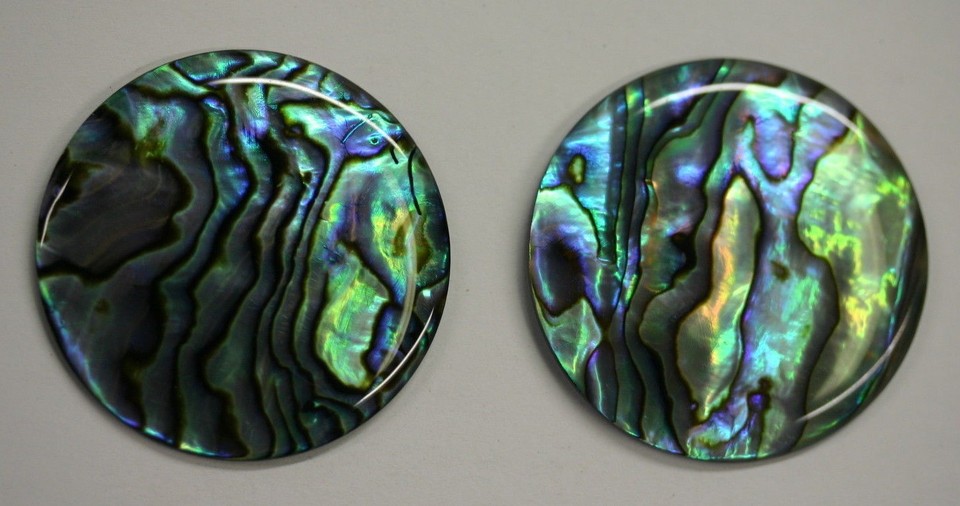 Natural Abalone Paua Shell Round Cabochon 16mm 18mm 20 25mm 30mm 38mm ...