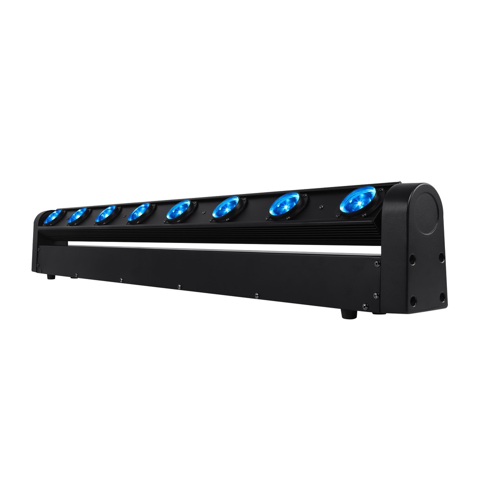 8x12W LED Stage Moving Head Beam Bar Light RGBW DMX DJ Disco Party Club ...