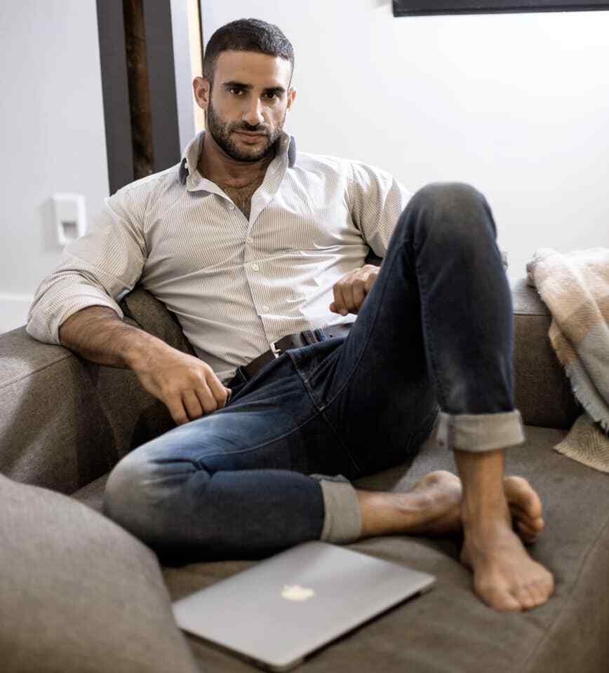 AllSaints Mens Blue Denim Slim Straight Leg Button Fly Jeans 34 X 30 ...