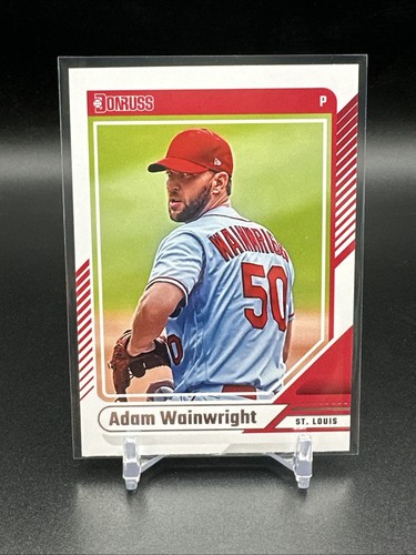 Adam Wainwright 2024 Panini Donruss Baseball Card #10 St. Louis ...