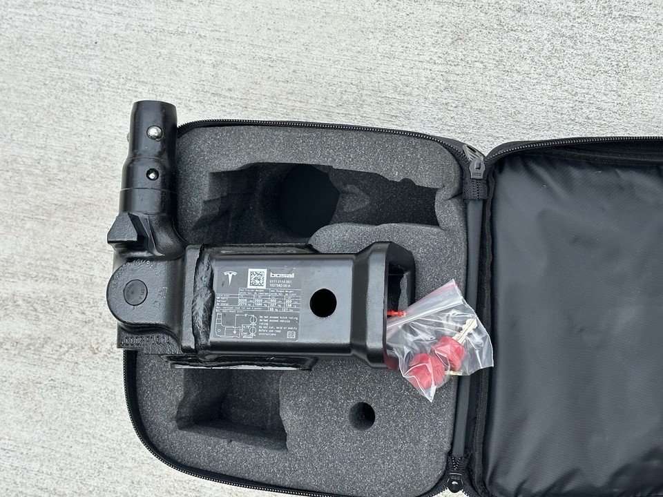 2016-2024 Genuine TESLA Model X Tow ACPS Hook Trailer Hitch Receiver ...