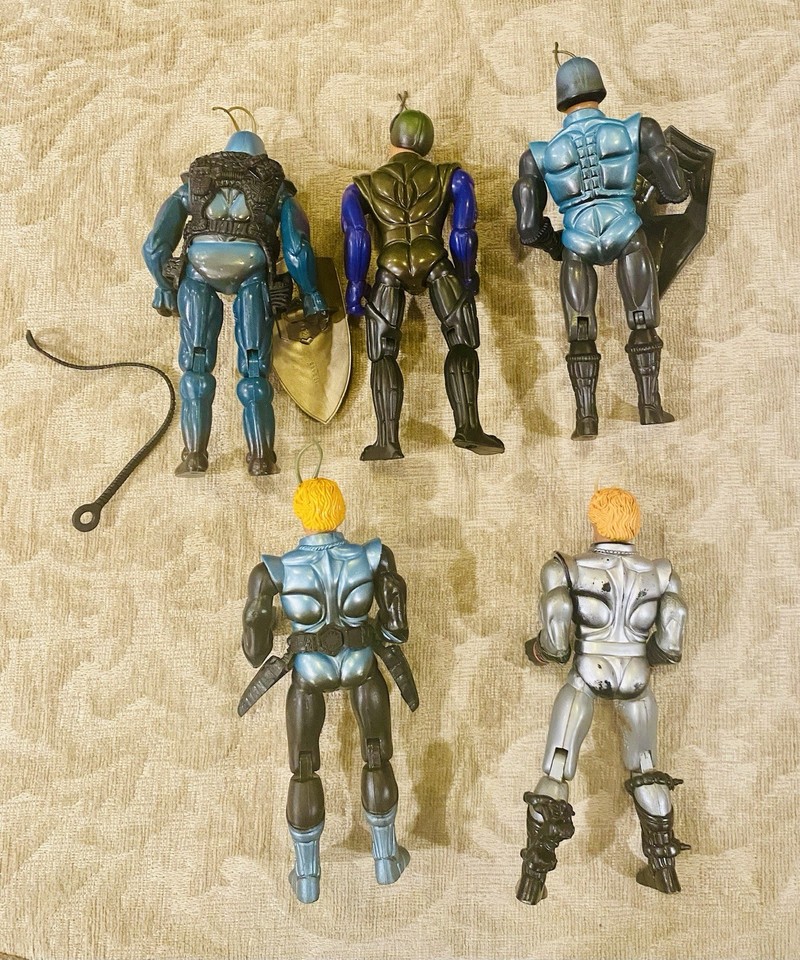 Lot (5) 1984 Coleco Sectaurs Action Figure Toy Lot | eBay