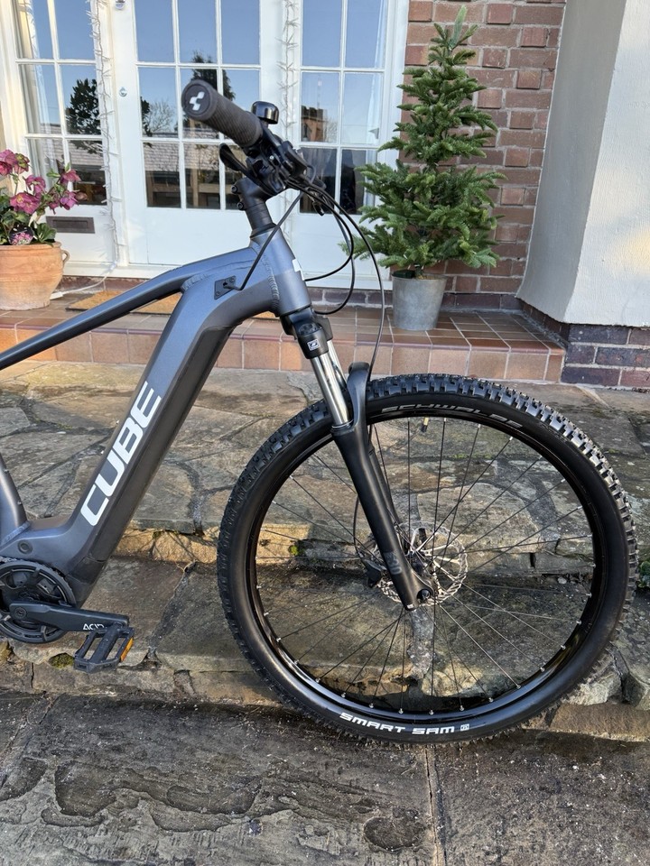 Cube Reaction Hybrid Performance 500 Large Electric Bike 2022 328miles ...