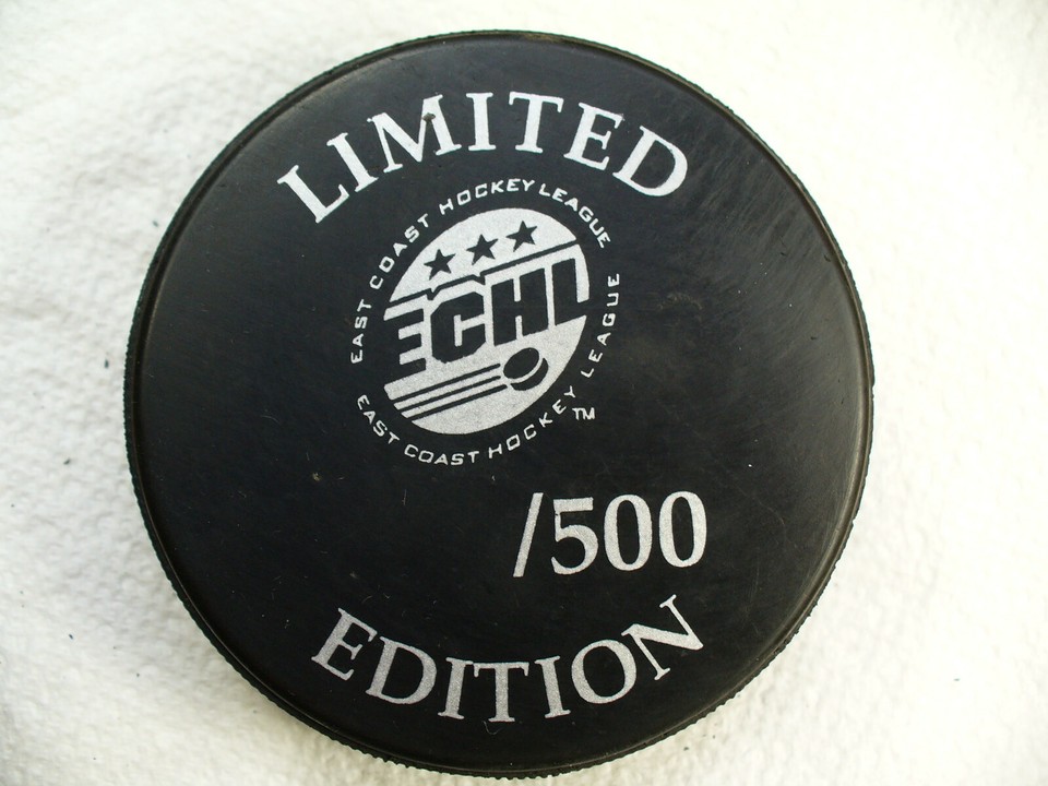 ECHL Jackson Bandits Lt Ed Of 500 '00-01 New Ice Age Hockey Puck ...